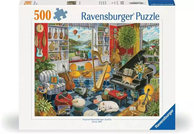 The Music Room Puzzle 500 Pc – Little Pickles Store
